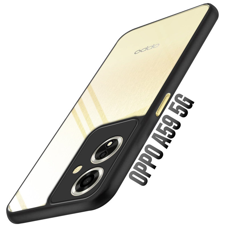 Soft Frame Clear Case For Oppo A59 5G