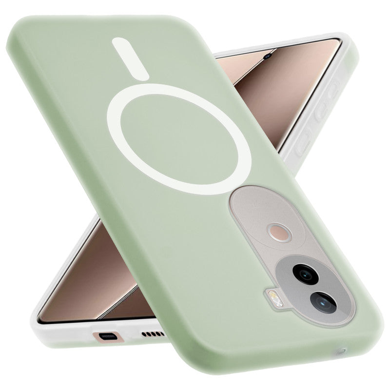 Classic Matte Silicone Back Case for iQOO Z9s 5G