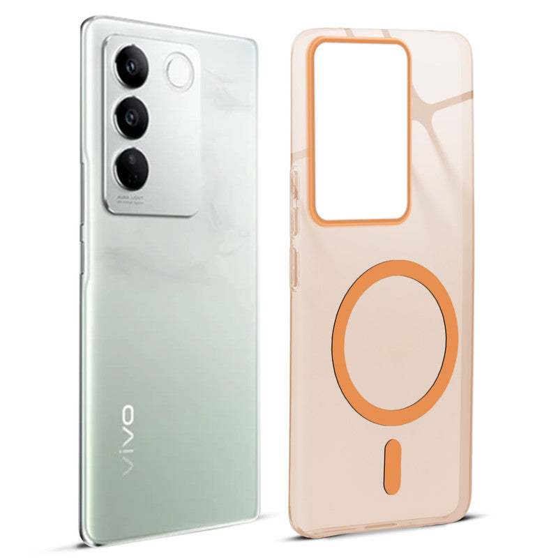Glossy Hard Magsafe Case Vivo V27 Pro 5G